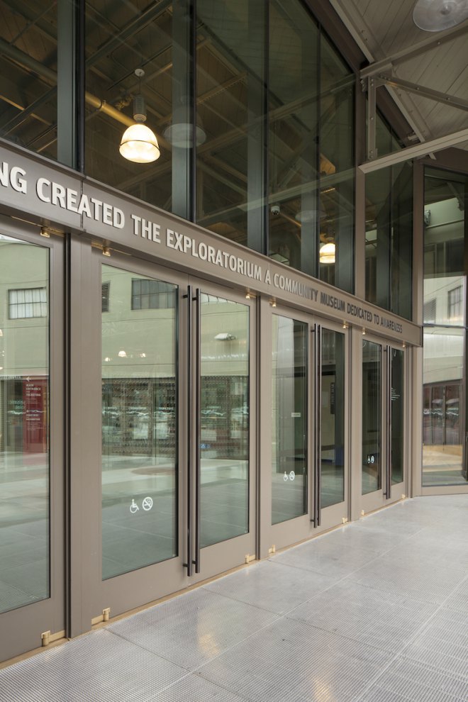 Exploratorium | Ellison Bronze - Custom Crafted Balanced Doors